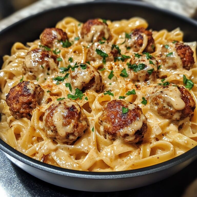 One Pot Creamy Cajun Meatball Pasta - Cooking Circuit