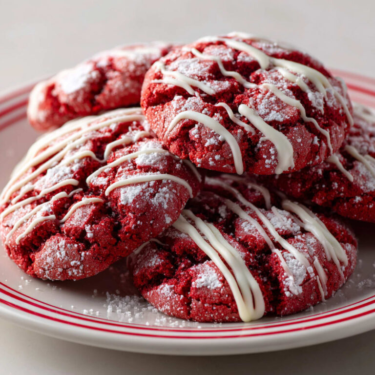 White Chocolate Crinkle Cookies the Valentines Day Treat - Cooking Circuit