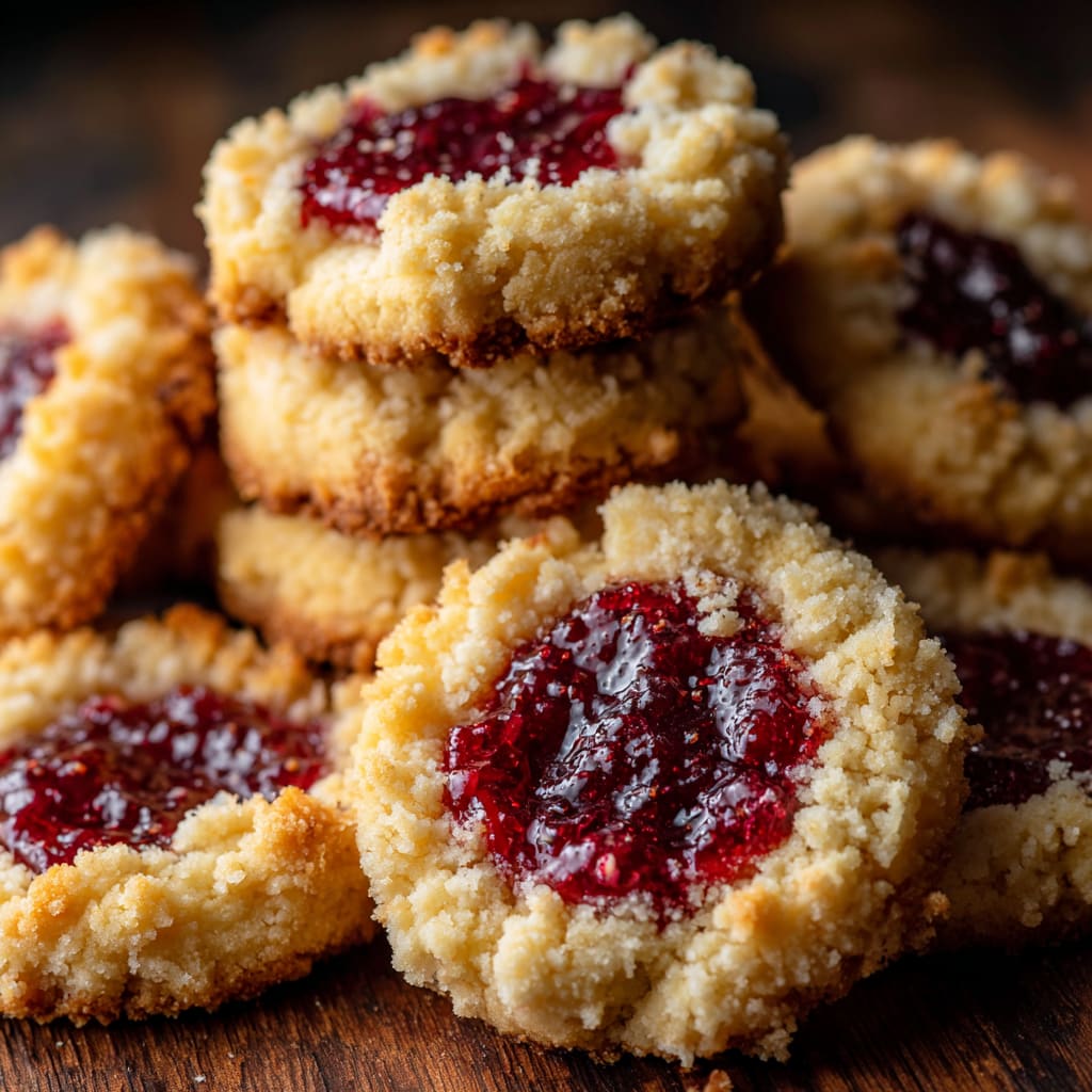 Buttery Raspberry Crumble Cookies - Cooking Circuit