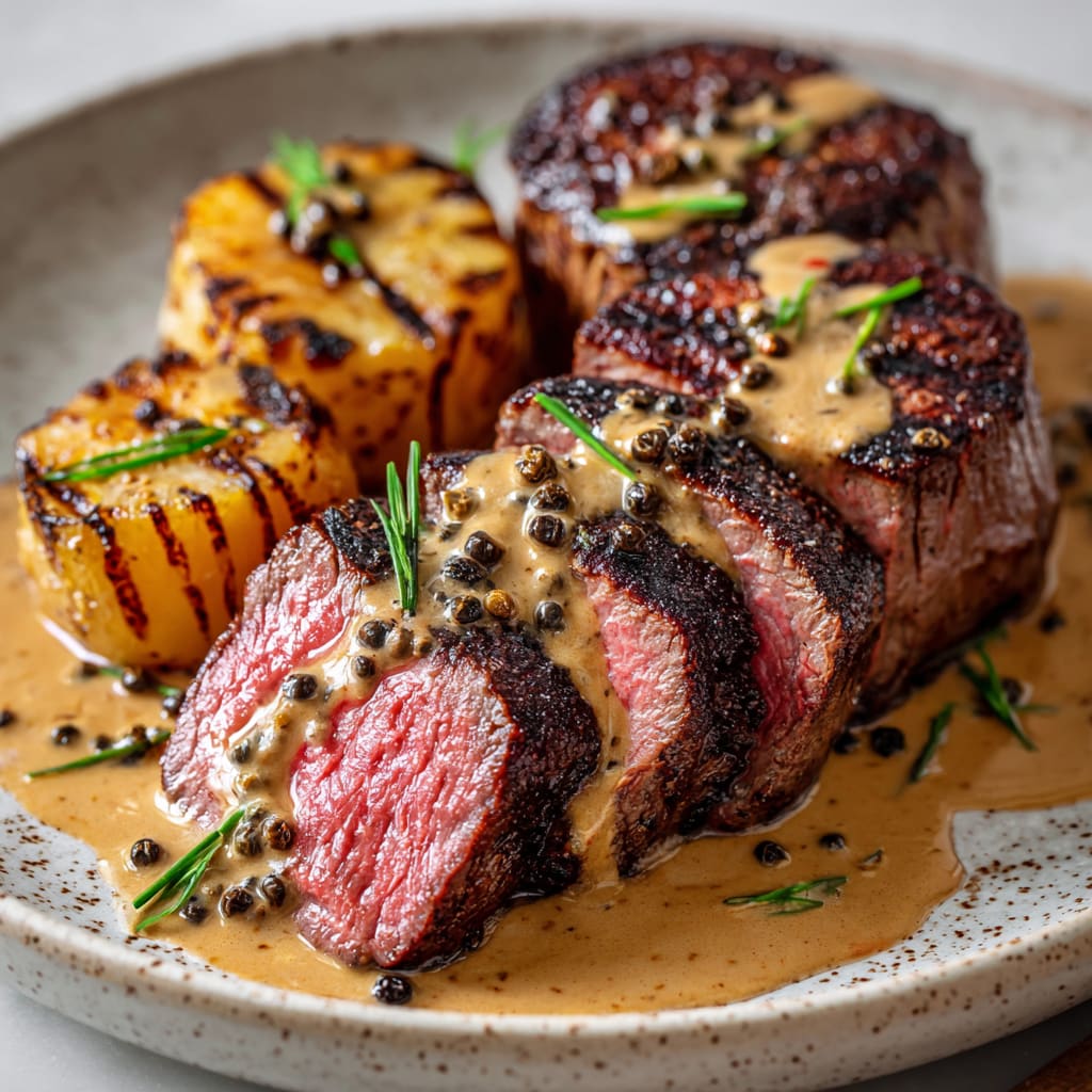Grilled Beef Tenderloin Crostini with Béarnaise Sauce - Cooking Circuit