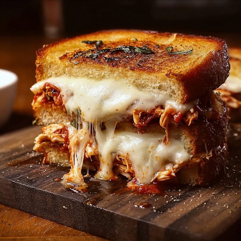 Lazy Chicken Parmesan Grilled Cheese - Cooking Circuit