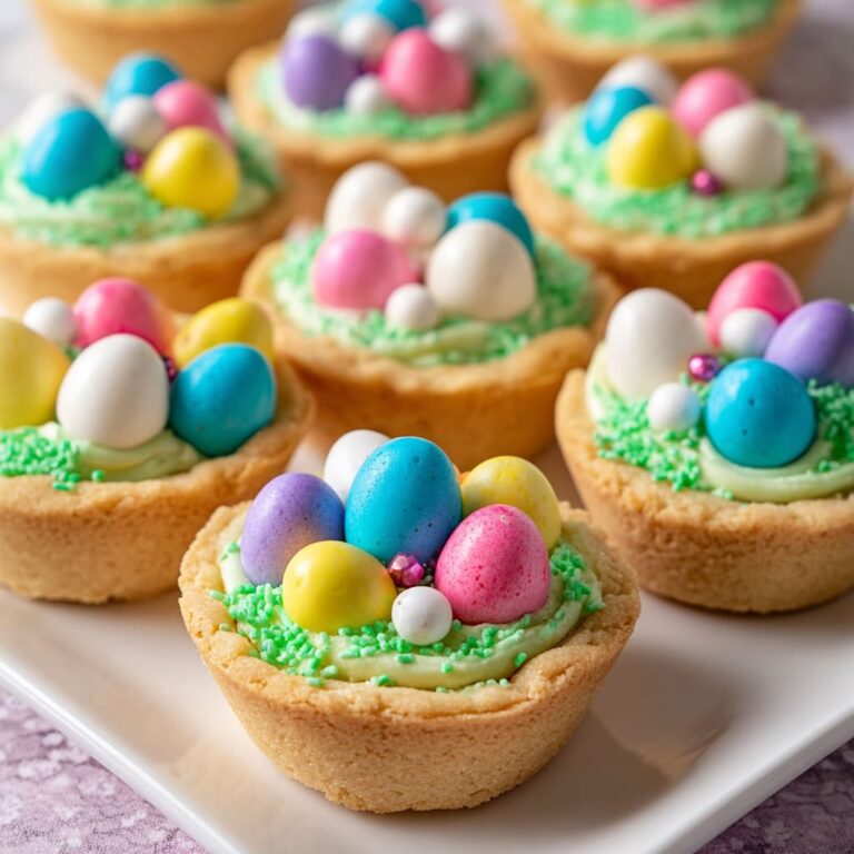 Easter Basket Sugar Cookie Cups - Cooking Circuit